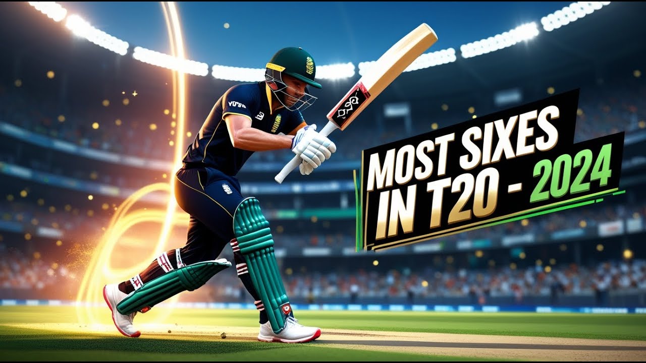 Top T20 Six Hitters of 2024 | Most Sixes in T20 Cricket | Explosive ...