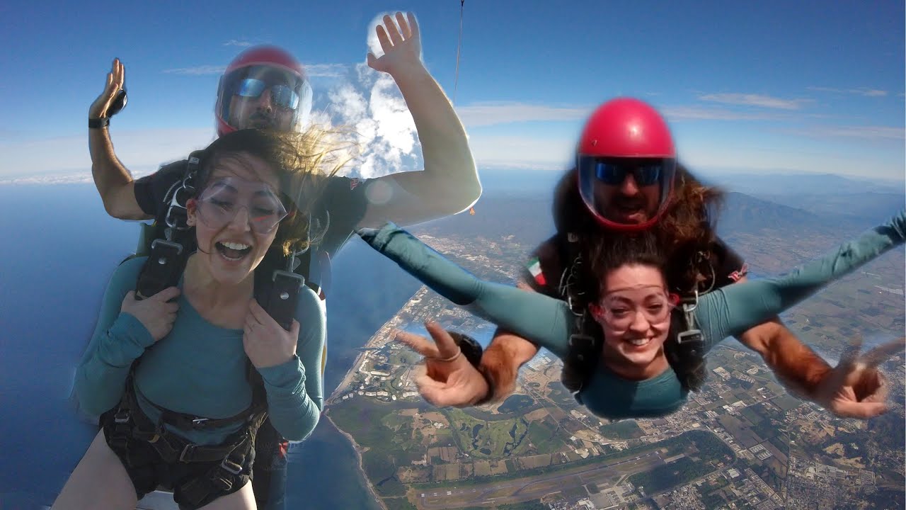 Skydiving in Puerto Vallarta! - YouTube