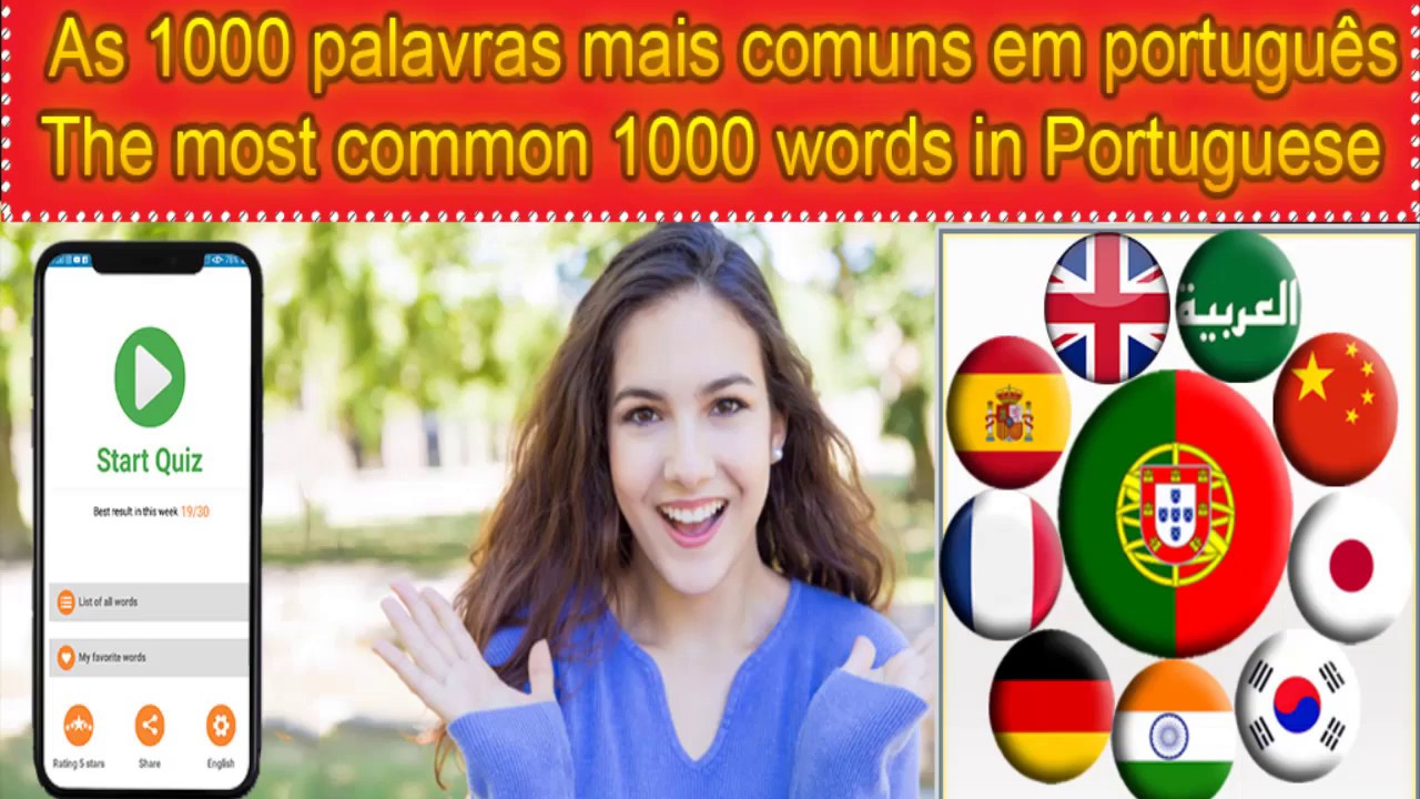 1000 words portuguese - Aprenda português !! wow - YouTube