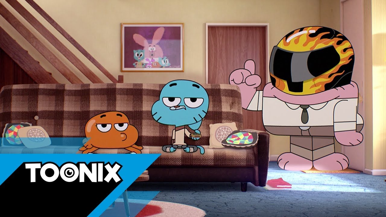 Gumballs Fantastiske Verden | Styrthjelmskrise | Toonix Danmark 🇩🇰 ...