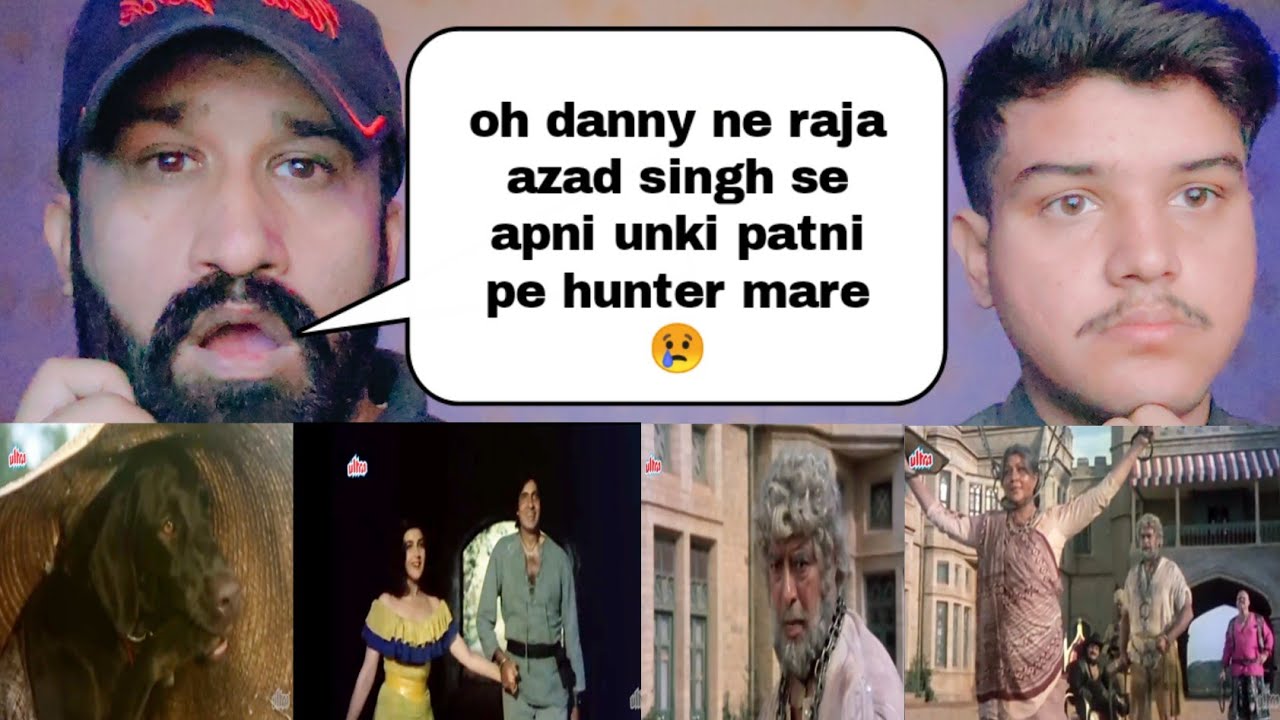 Mard Movie Part 10 | danny throw Stones On Raja Azaad Singh Wife Scene ...