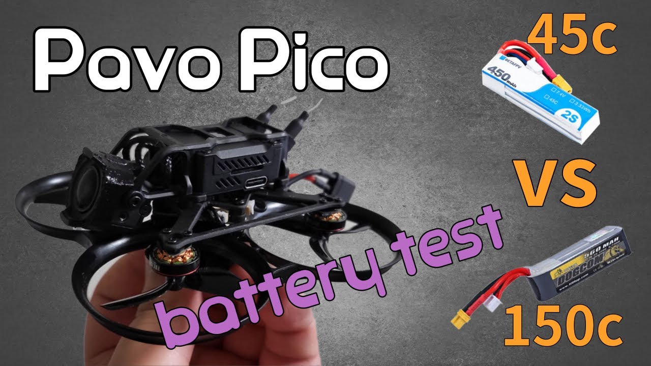 PAVO PICO 순정 배터리 VS 독컴 배터리 비교 테스트 - YouTube