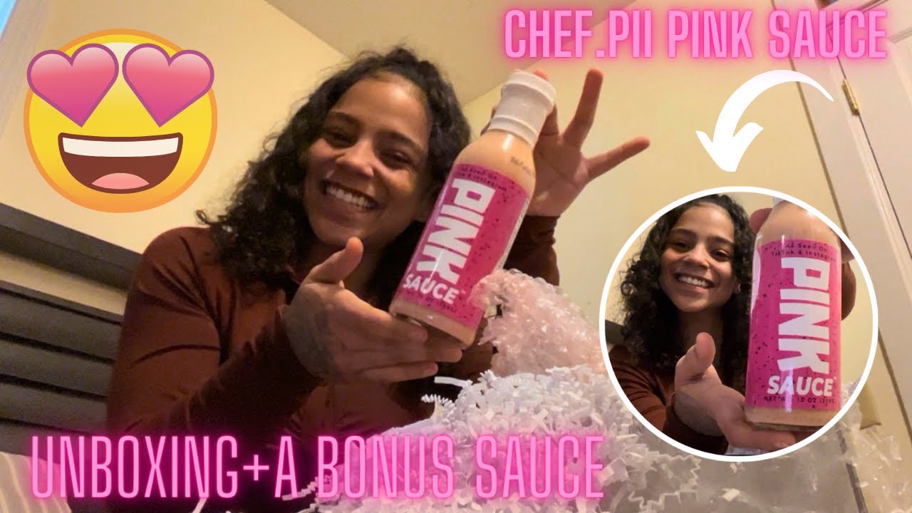 CHEF PII PINK SAUCE | UNBOXING - YouTube