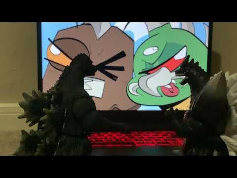 Heisei Godzilla and SpaceGodzilla react to Gigan’s Big Score [Godzilla Animation] - YouTube