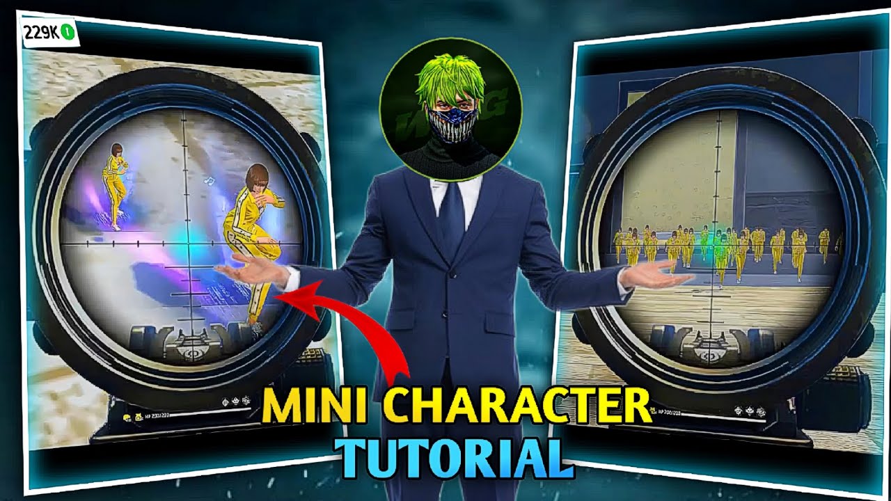 Free Fire Mini NPC CHARACTER Tutorial 😱| Free Fire New Craftland Map ...