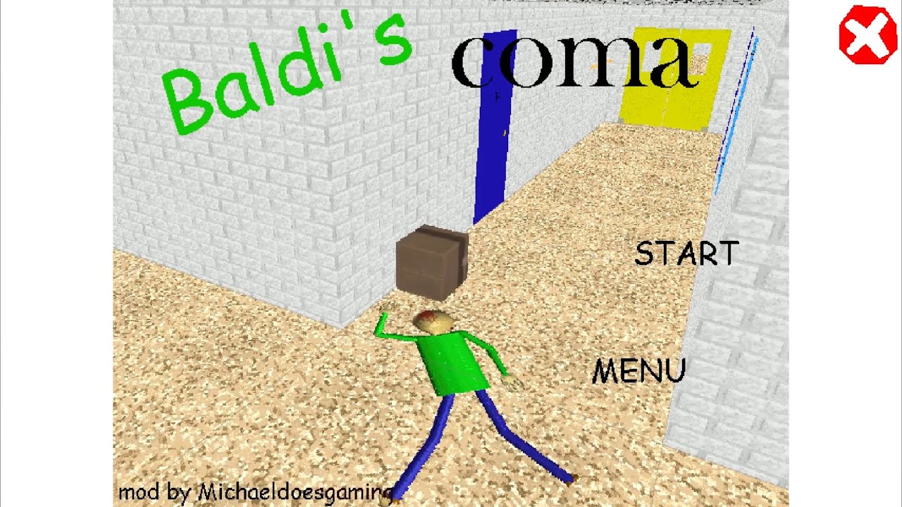Baldi's Coma Chapter 1 [Baldi's Baldi's Mod] - YouTube