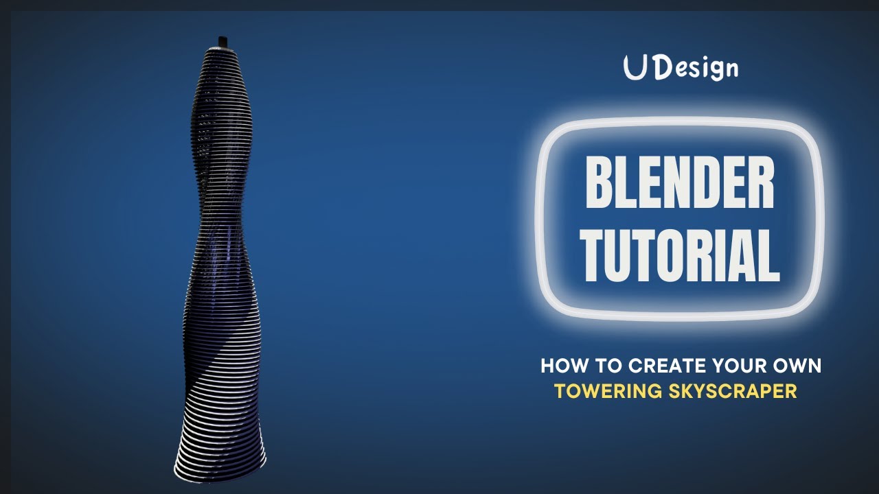 How to create a towering skyscraper in Blender - YouTube