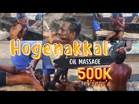 Hogenakkal Oil Massage, Full Body Massage 💆 #massage #hogenakkal #headmassage #trending #like #short