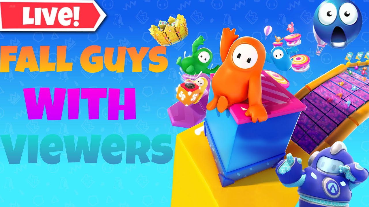 Fall Guys Challenges and Customs With Viewers! - YouTube