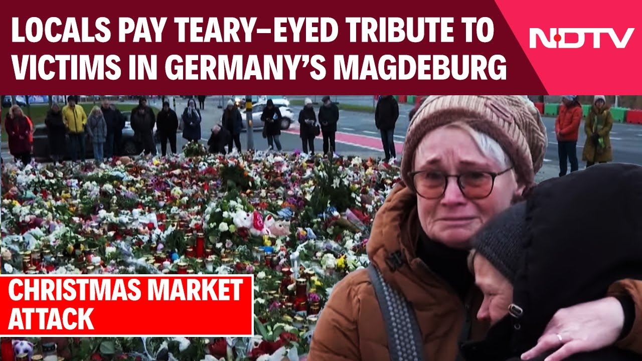 Germany | Christmas Market Attack: Locals Pay Teary-Eyed Tribute To ...