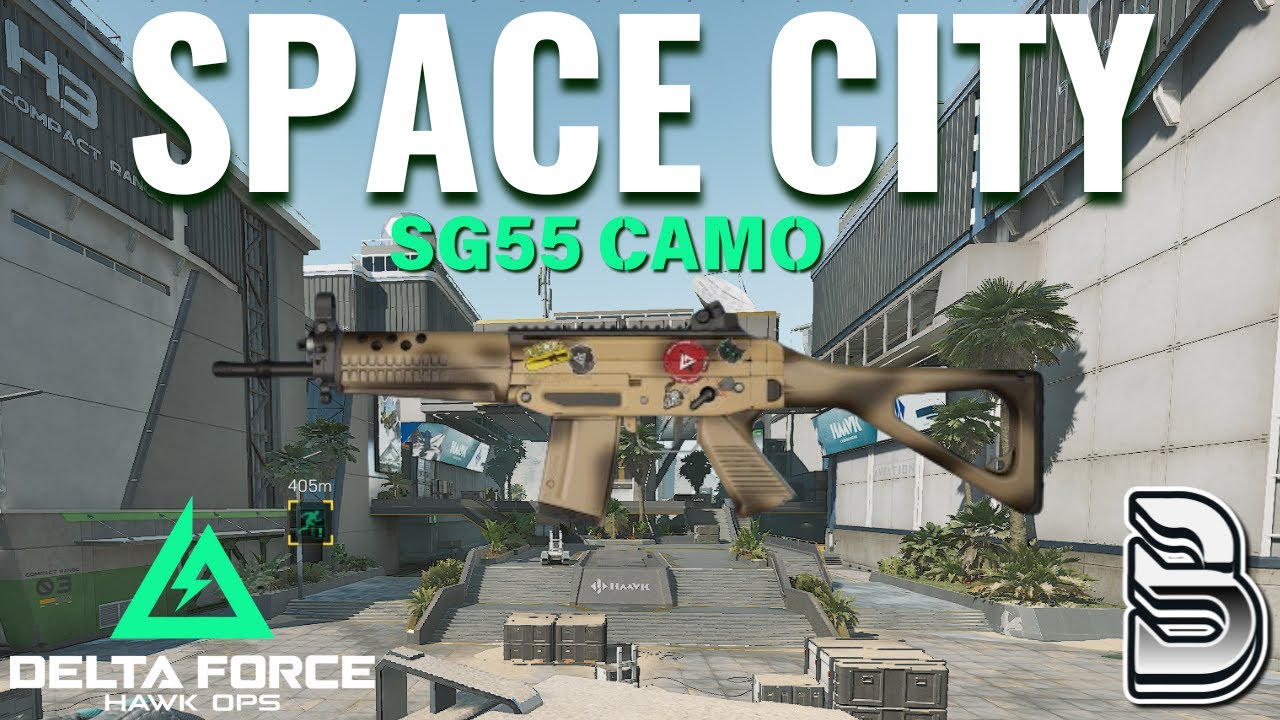 Space City Camo - SG55 Delta Force Camo - YouTube