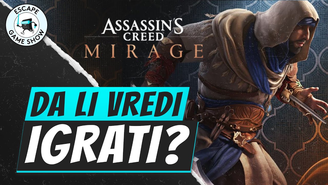 ASSASSIN`S CREED MIRAGE - HIT VIDEO IGRA? [RECENZIJA ZA PC] - YouTube