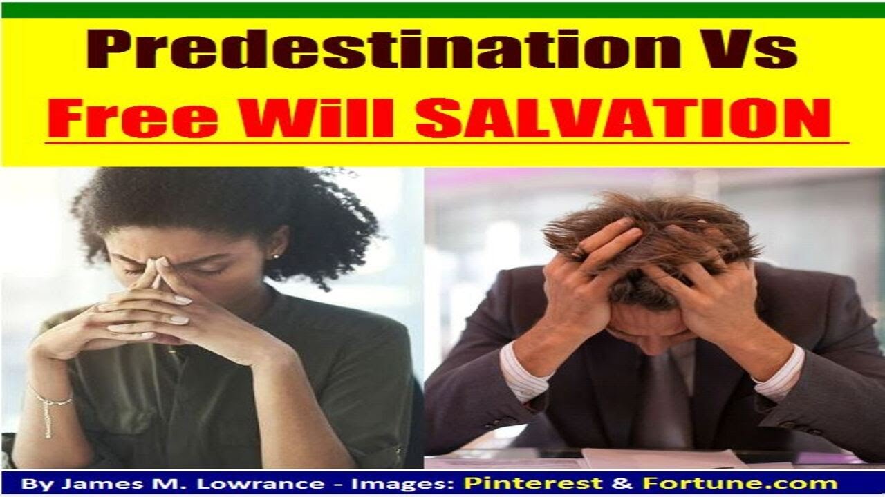 Predestination Vs Free Will SALVATION #FalseCalvinism #GospelFrustrated ...