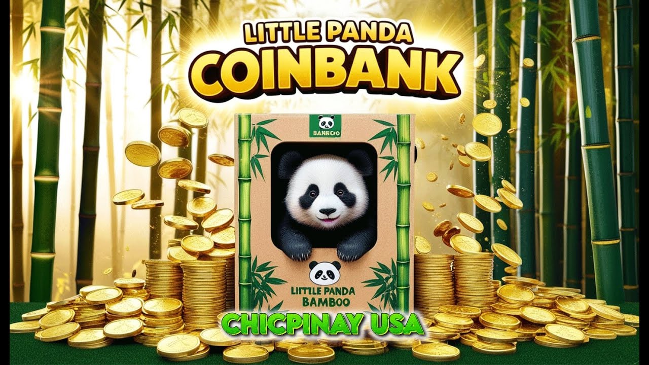 Panda Coin Bank LIVE! 🐼💰 Cute & Satisfying Coin Fun! - YouTube
