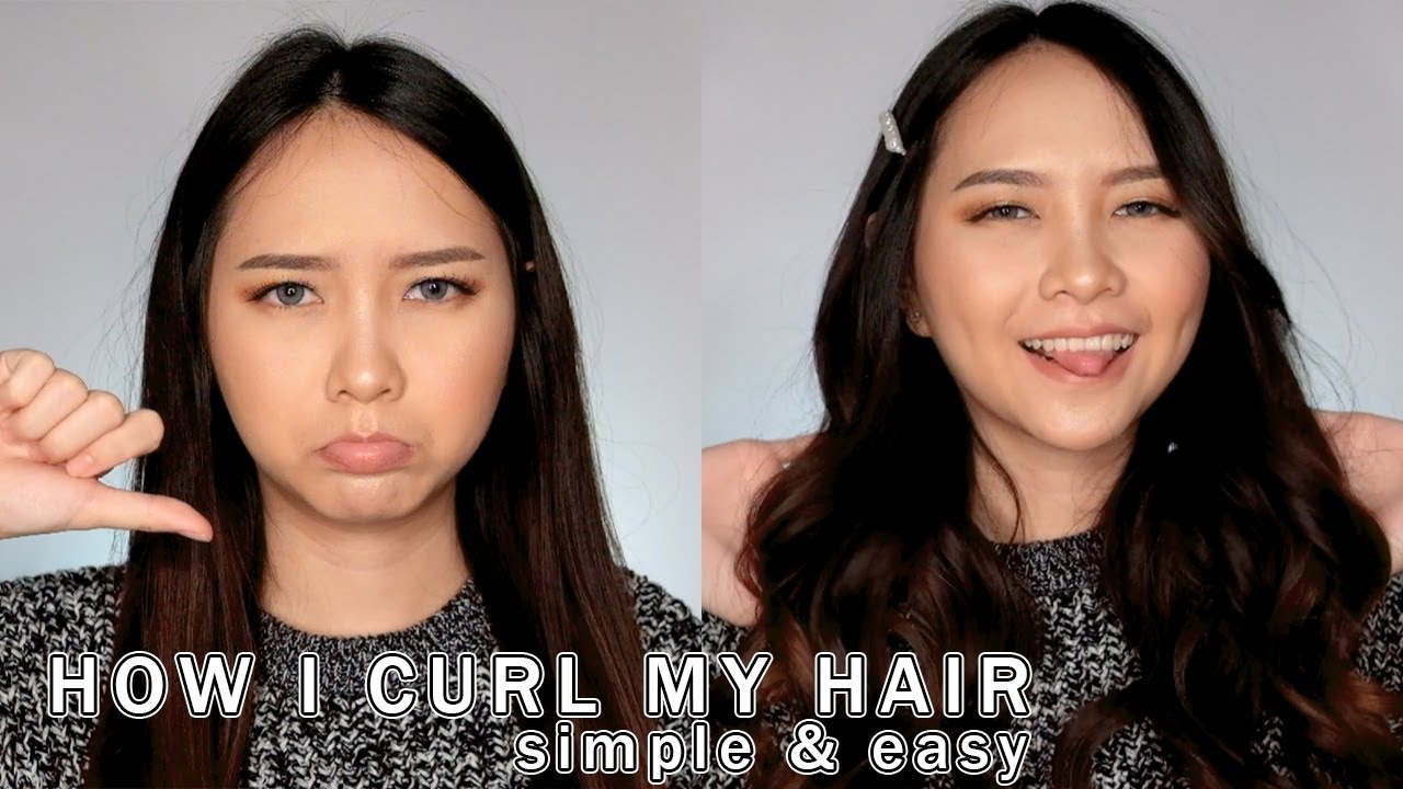CARA KERITING RAMBUT | HOW I CURL MY HAIR | WAVY HAIR - YouTube
