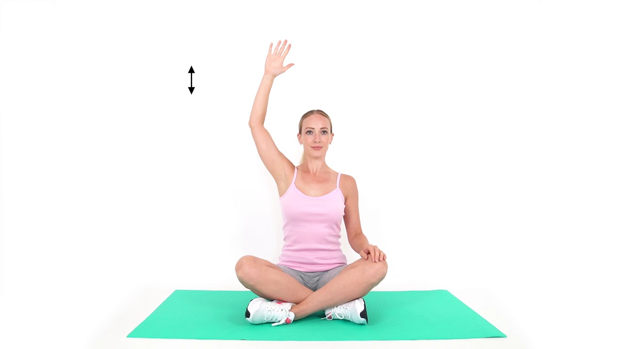 Seated Wall Angel One Arm - YouTube