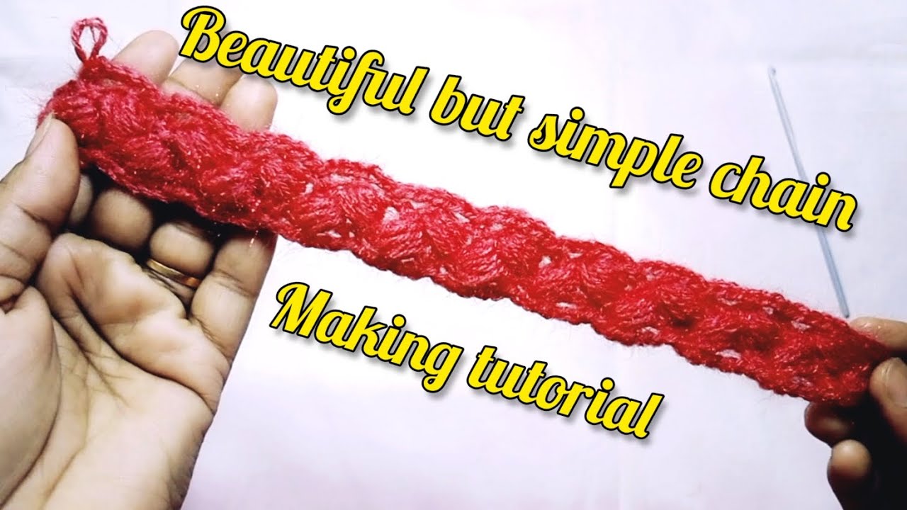 Beautiful simple chain design - YouTube