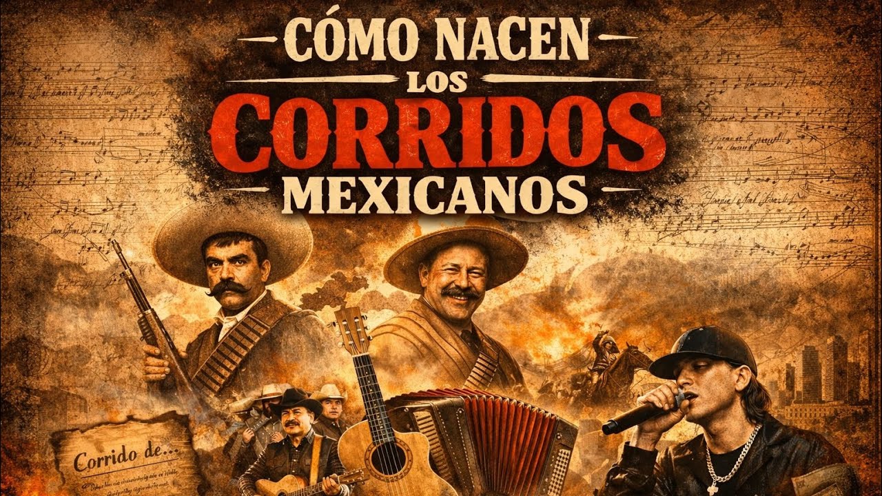 CÓMO NACEN LOS CORRIDOS MEXICANOS (sabías ?) #mexico #narcocorridos # ...