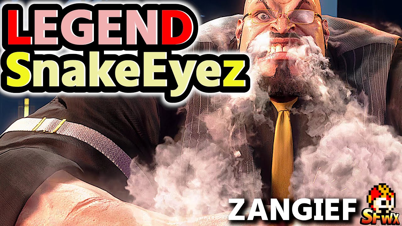 SF6: SnakeEyez Zangief Legend | sf6 SFWX StreetFighter6 sfvi - YouTube