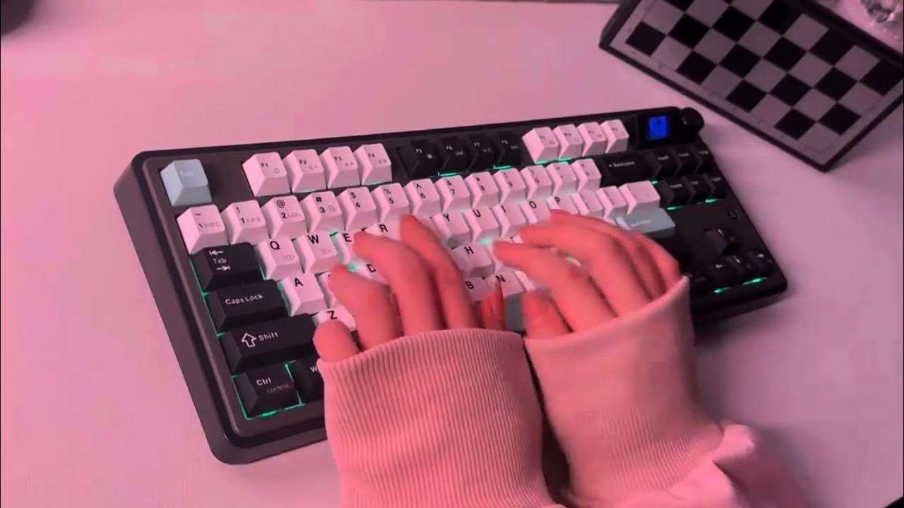 AK870 Typing ASMR - YouTube