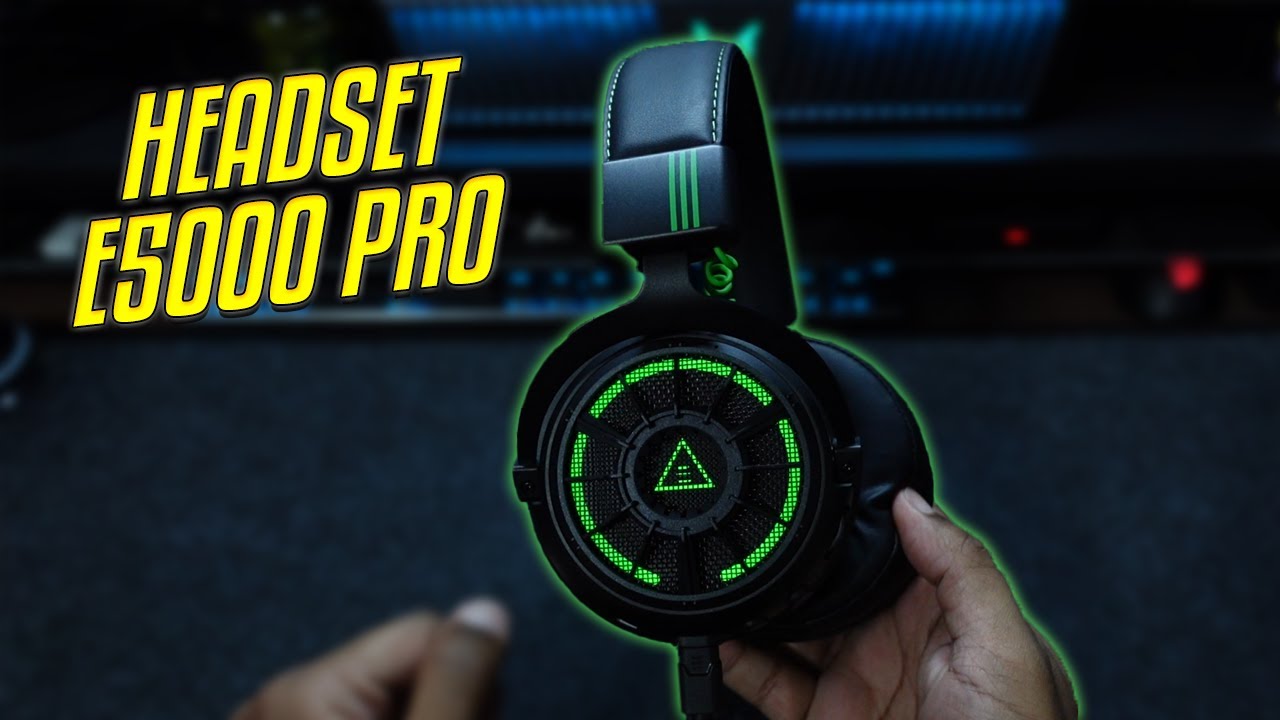 HEADSET COMPLETO - EKSA E5000 PRO - YouTube