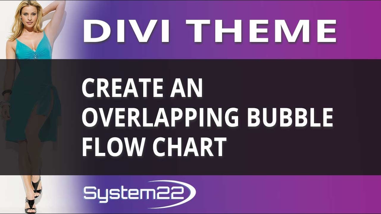 Divi Theme Create An Overlapping Bubble Flow Chart - YouTube