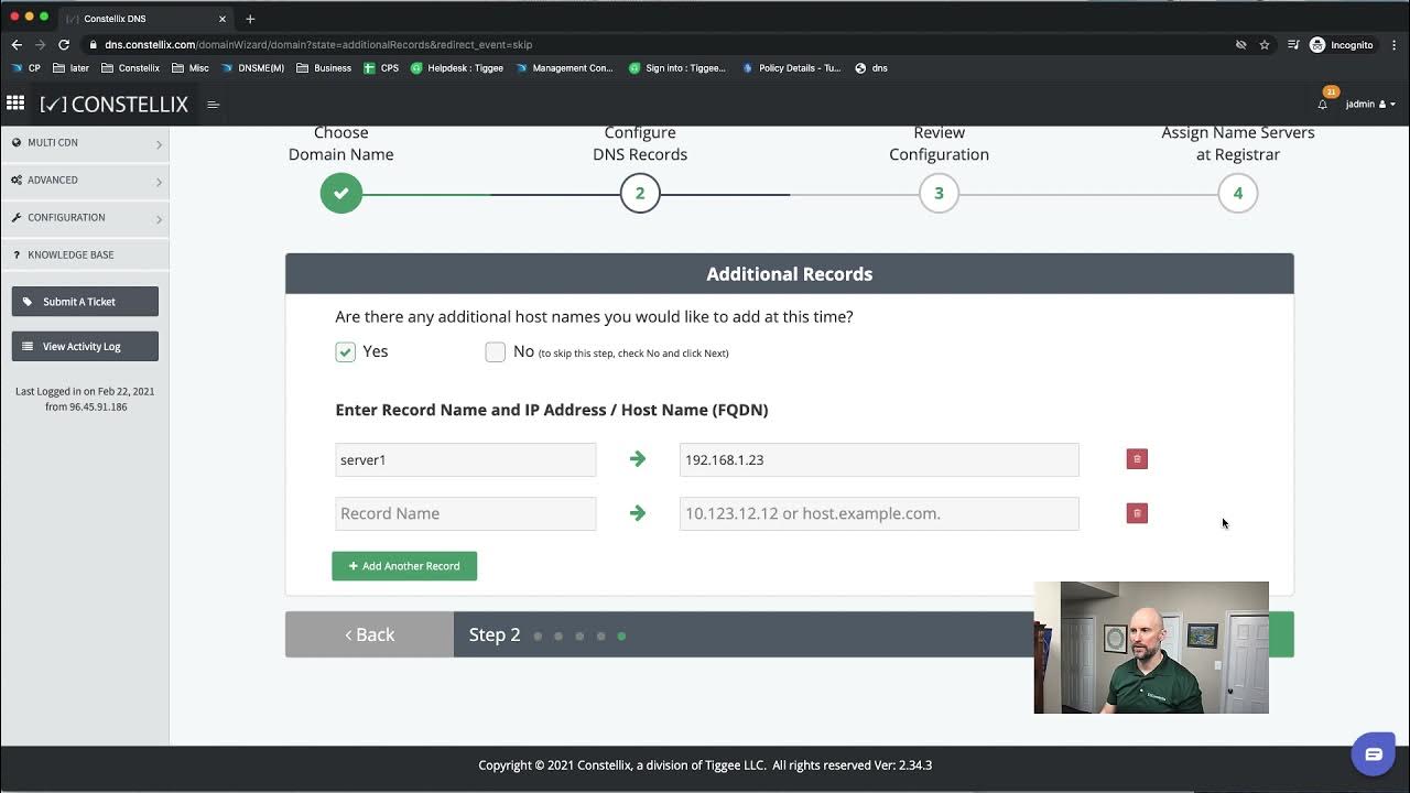 How to Add a Domain - Constellix DNS - YouTube