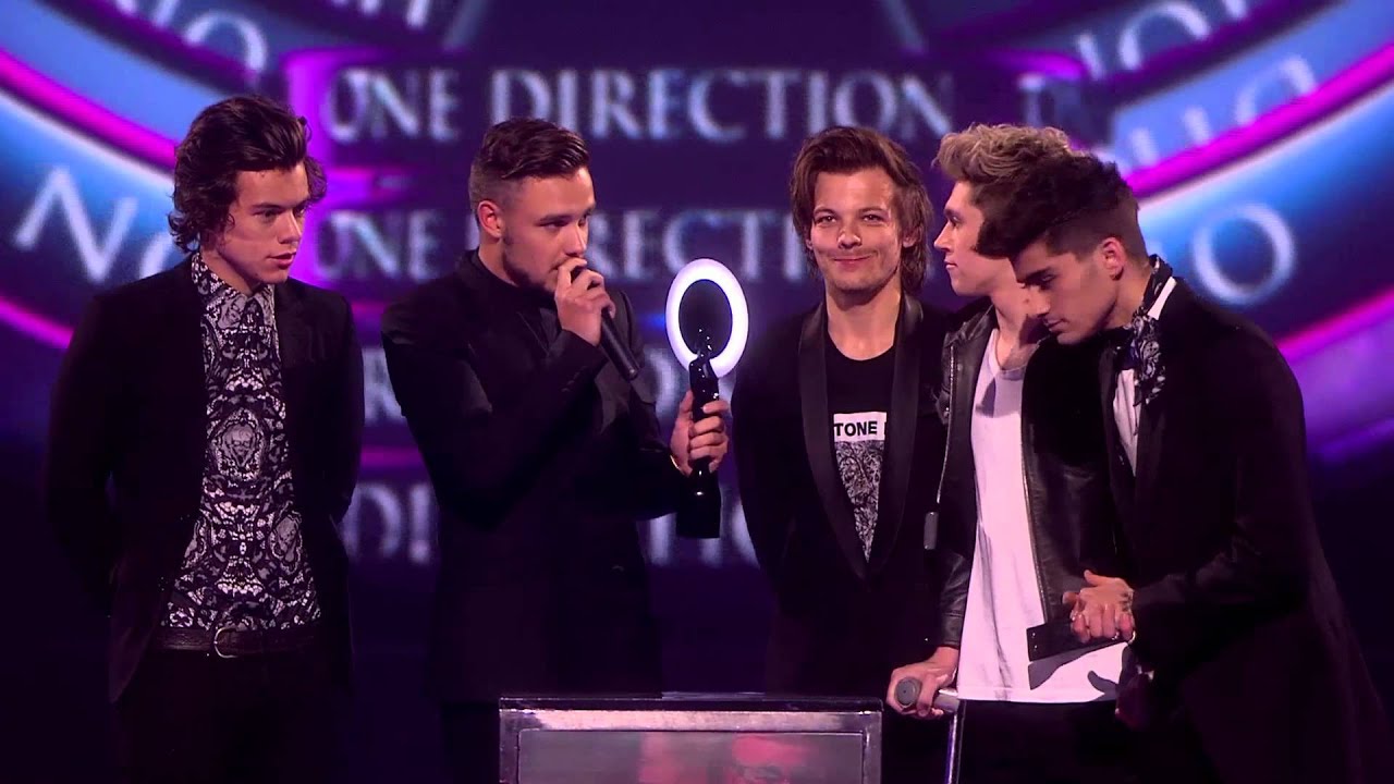 One Direction win British Video of the Year | BRITs Acceptance Speeches ...