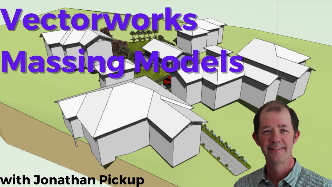 Massing Model in Vectorworks 2023 - YouTube
