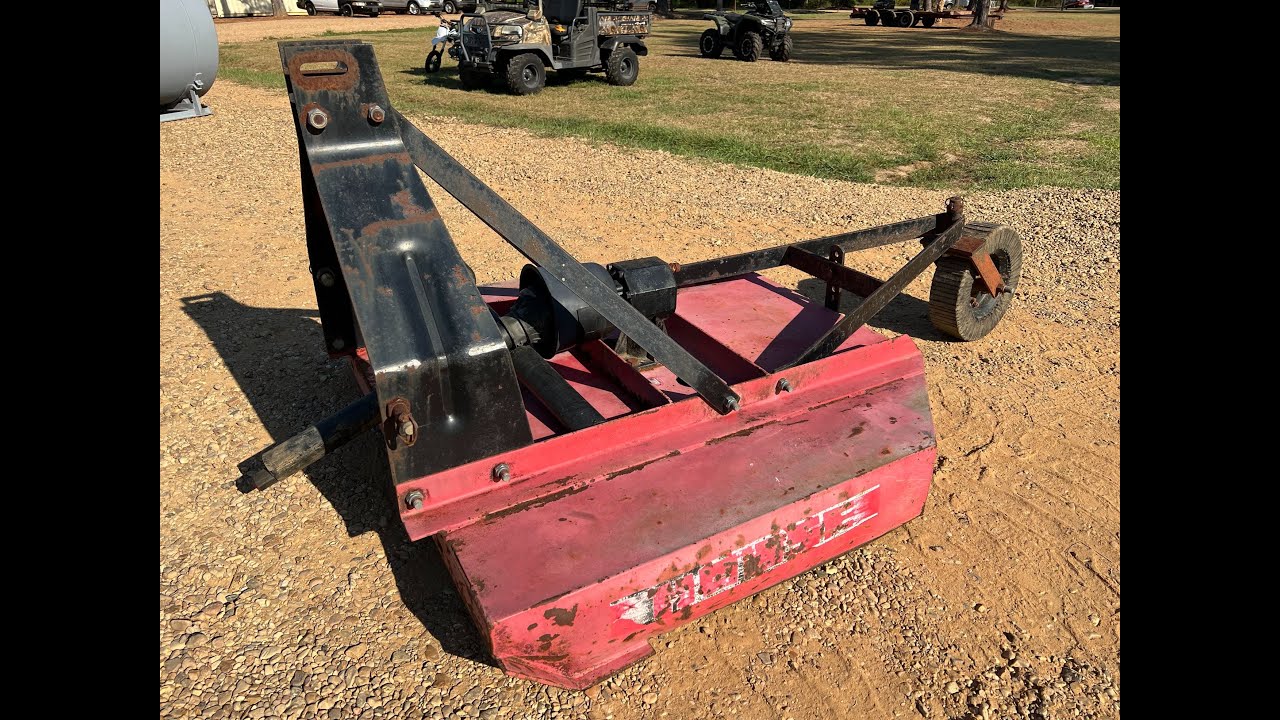 Howse 4' Rotary Cutter - YouTube