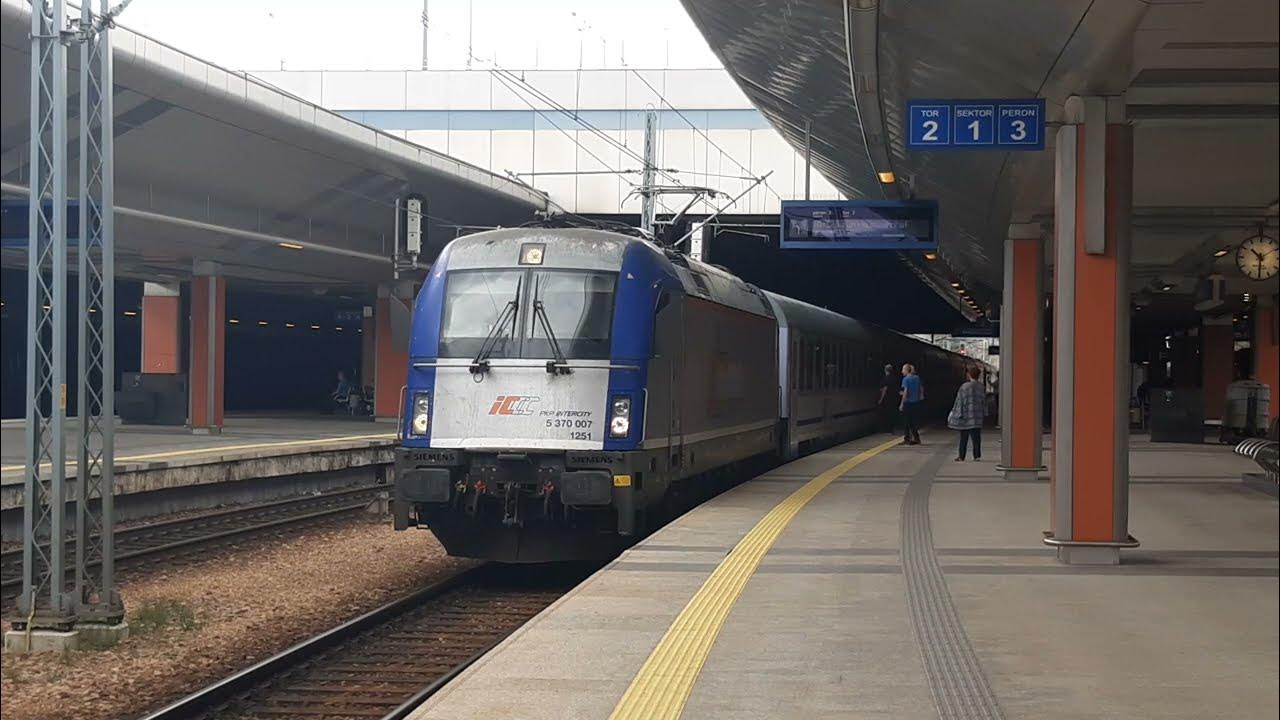 EU44-007 z IC 37000/37001 ,,Wawel" do Berlina Hbf odjazd z Krakowa Głównego - YouTube