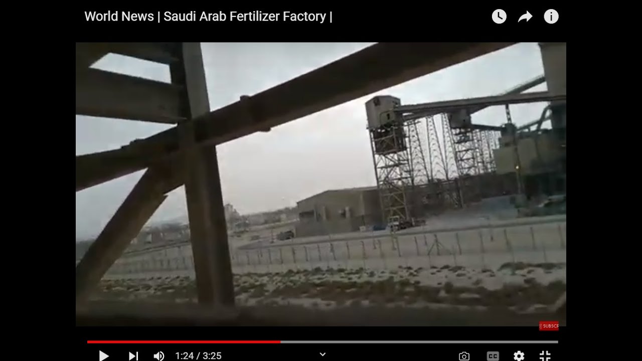 World News | Saudi Arab Fertilizer Factory | - YouTube