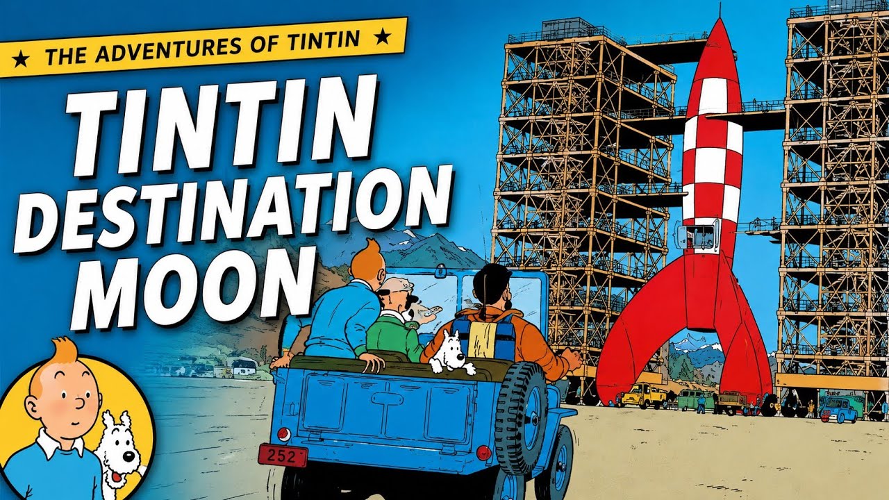 Tintin | Destination Moon | The Adventures of Tintin - YouTube