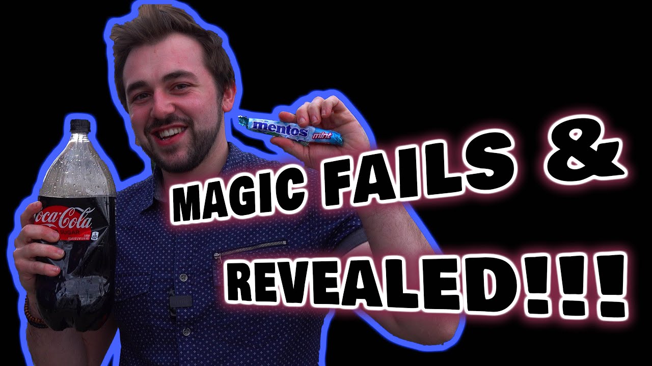 MAGIC FAILS FUNNY !!! - Magic REVEALED!!! - YouTube