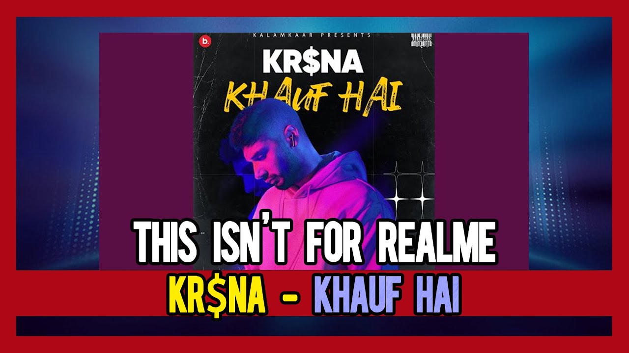 PAKISTANI RAPPER REACTS TO KR$NA - Khauf Hai | Official Music Video ...