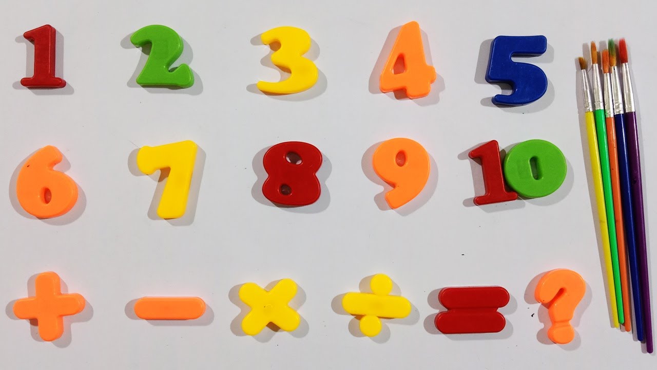 123 letters for kids - How to draw 123 - kids class #toddlers #kidssong ...