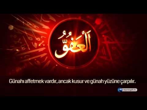Allah'ın Afüvv ve Gafur isimleri arasındaki farkı biliyor musunuz?