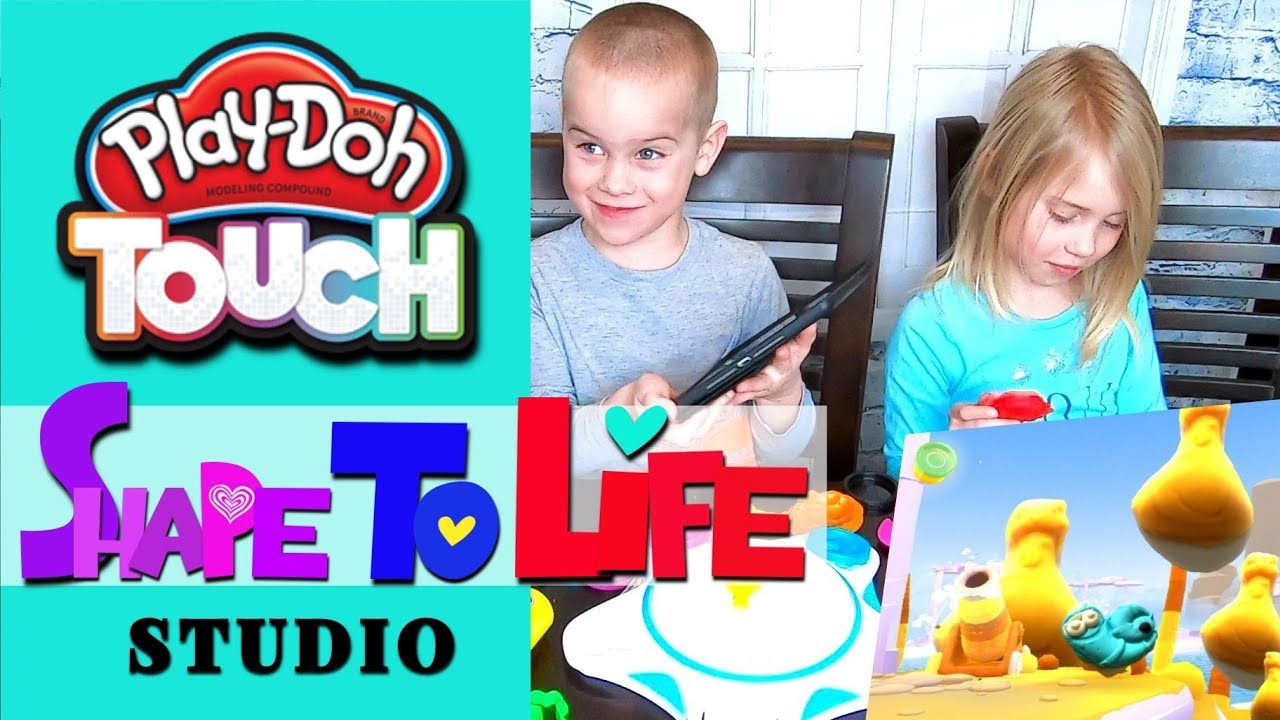 Play-Doh Touch Shape To Life Studio Unboxing And Review - YouTube