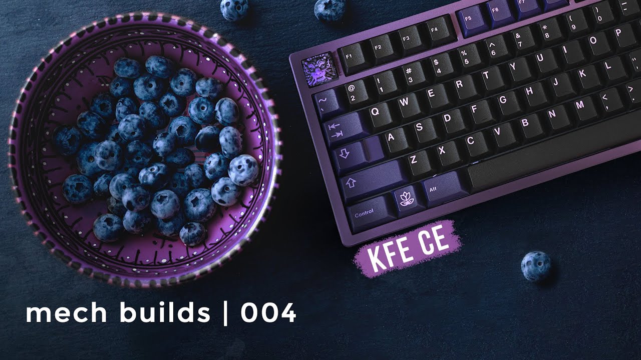 KFE CE Unboxing, Build & Review | GMK First Love + Lavender Creams Typing Sounds - YouTube