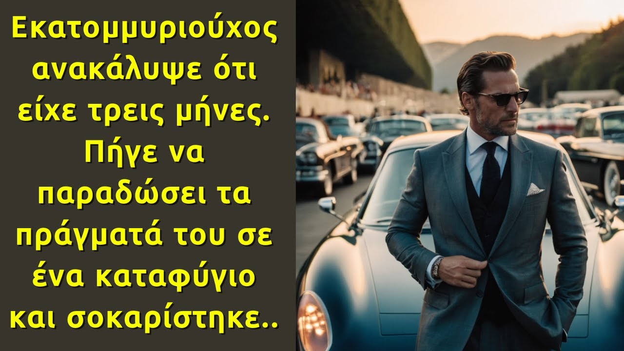 Εκατομμυριούχος ανακάλυψε ότι είχε τρεις μήνες. Όταν πήγε να παραδώσει ...