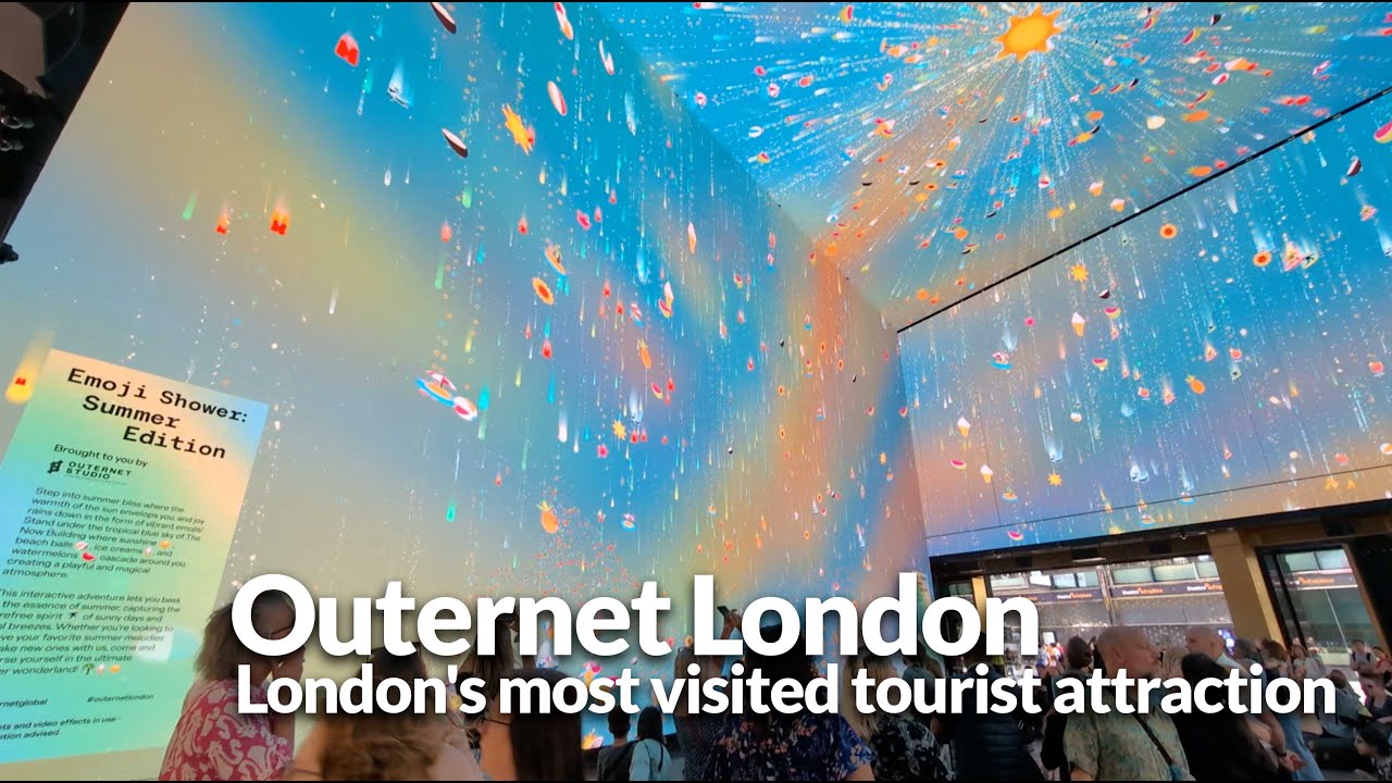 London's most visited tourist attraction - Outernet London - YouTube