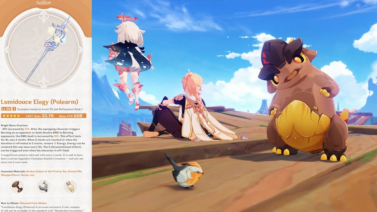 Genshin Impact 5.0 Natlan Saurian New Pokemon, Map & Monster Preview ...