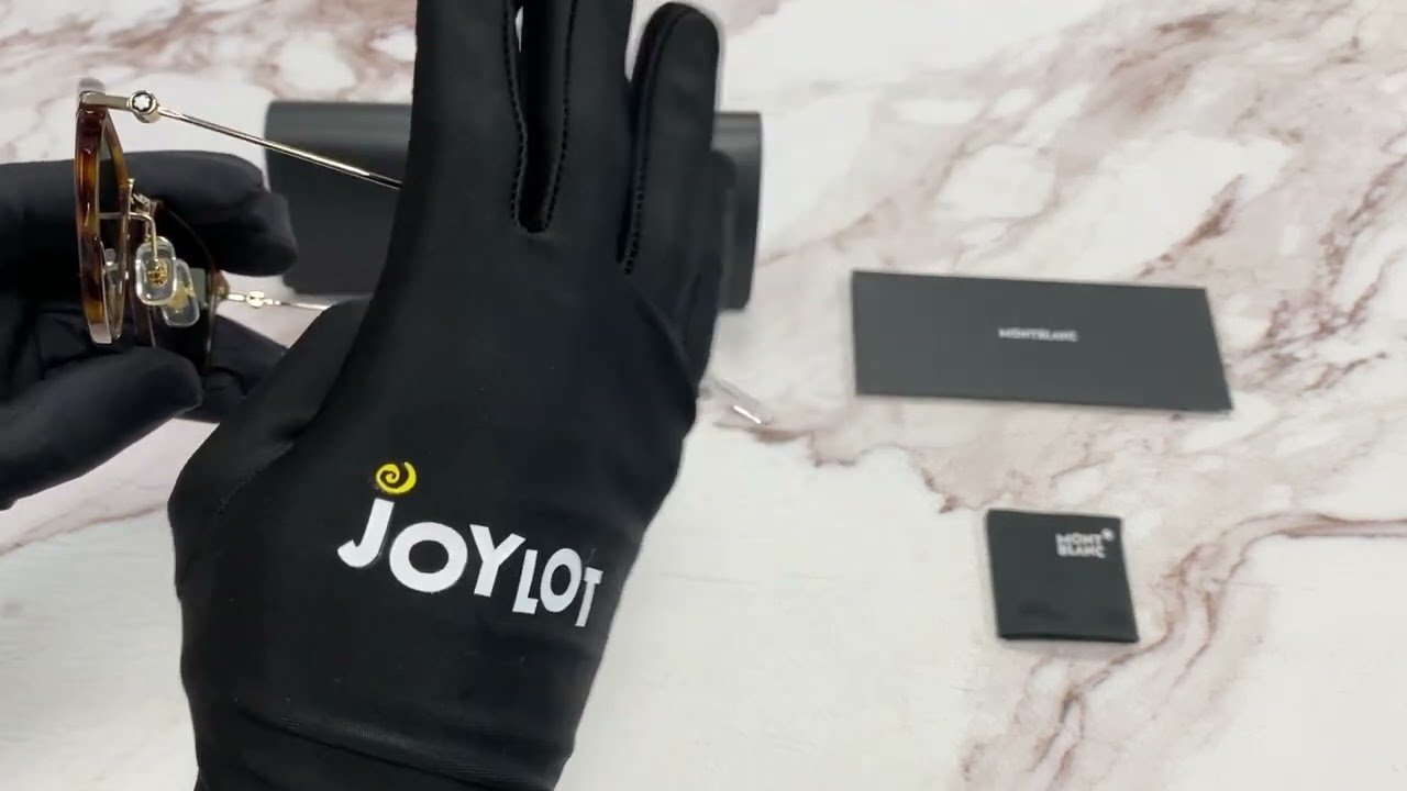 Mont Blanc Sunglasses Model-MB0155S Color-002 Havana-Gold/Green Lenses ...