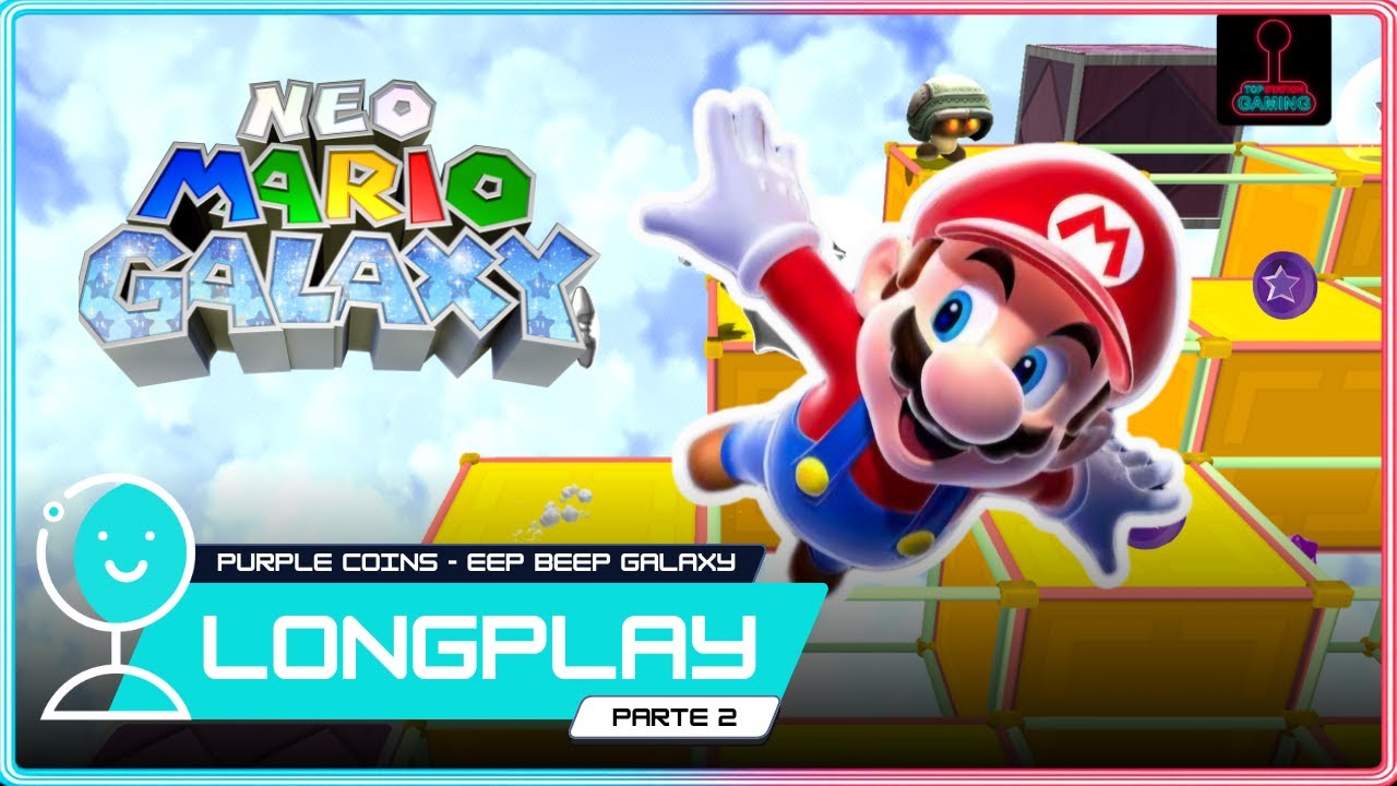 NEO MARIO GALAXY Parte 2 — Los mundos más locos del MOD | Longplay ...