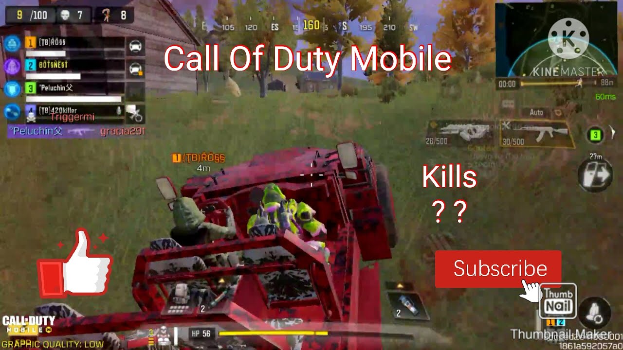 GETTING CARRIED IN CALL OF DUTY MOBILE| (With) [TB]420Killer,[TB]ROSS ...