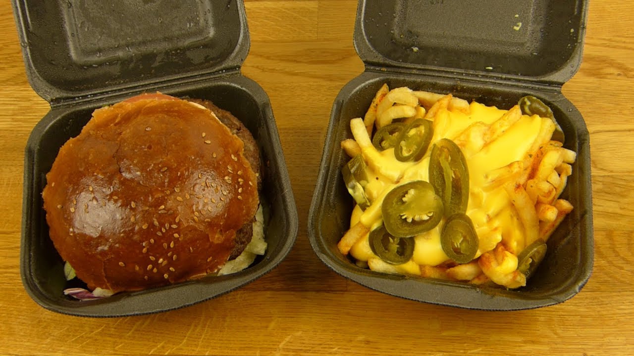 Hasir Burger - Double Hamburger & Chili Cheese Fries - YouTube