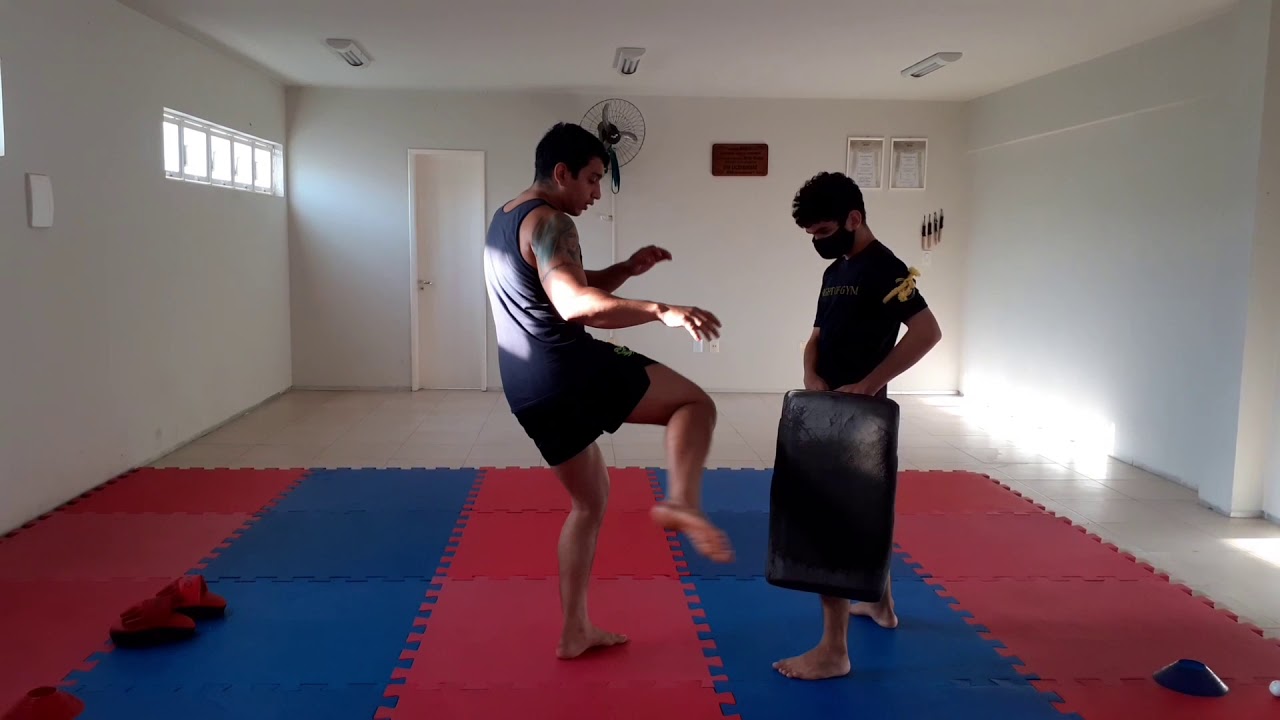 Aprenda a fazer low kick em casa - YouTube