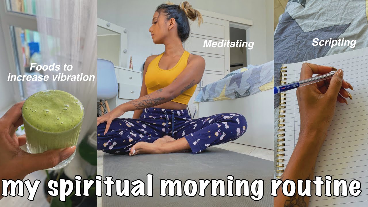 My Spiritual Morning Routine || things I do to manifest - YouTube