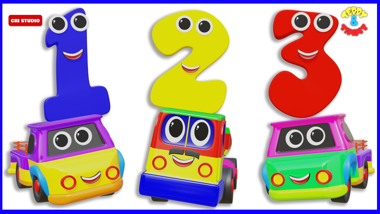 Numbers for kids | Shapes Name | 123 go | Shapes | Toddler Learning ...