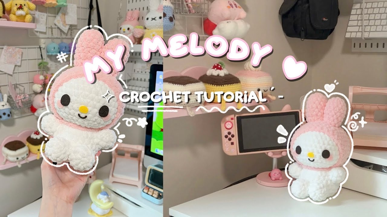how to crochet my melody ! | crochet tutorial - YouTube